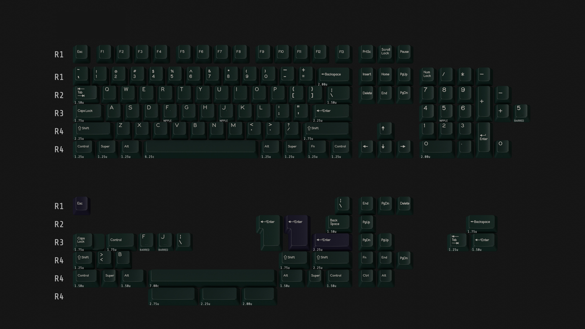 DCS Vert Extras – Hex Keyboards