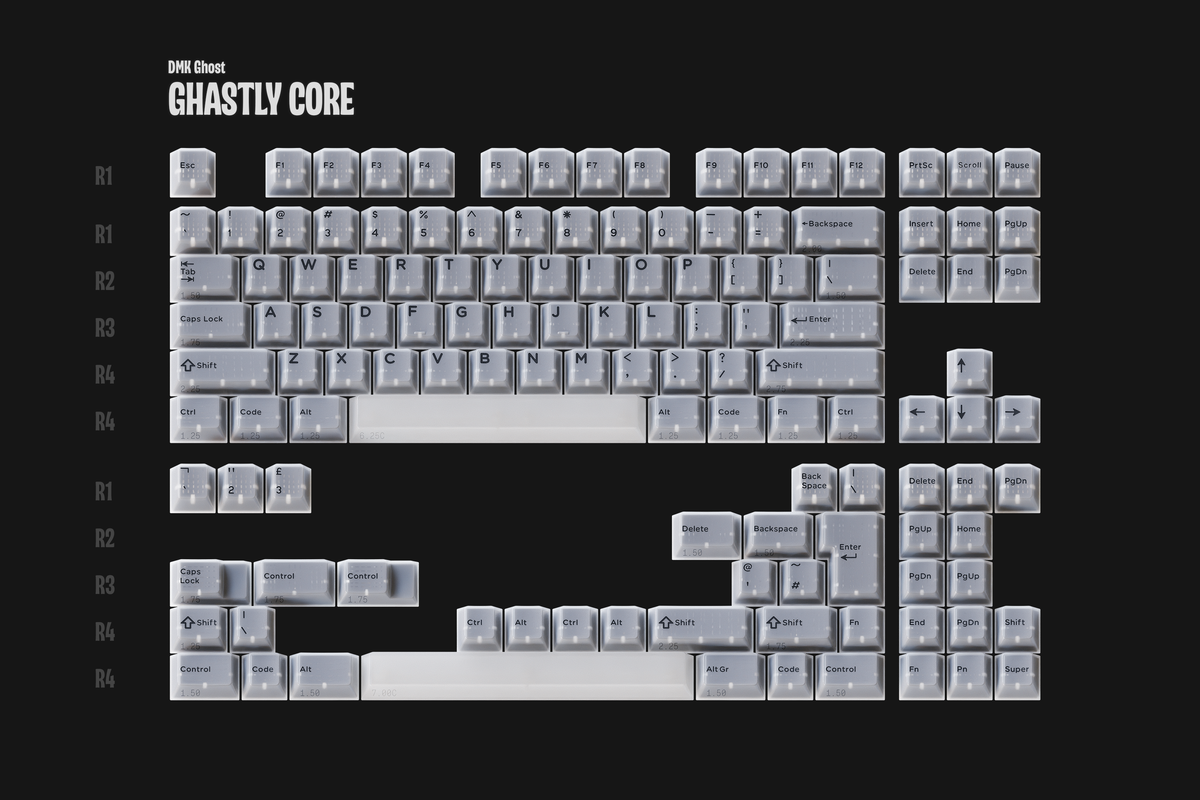 DMK Ghost Extras – Hex Keyboards